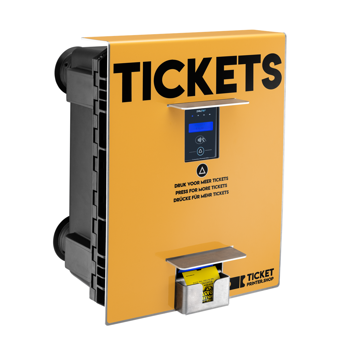 BlackBox cloakroom ticket printer information