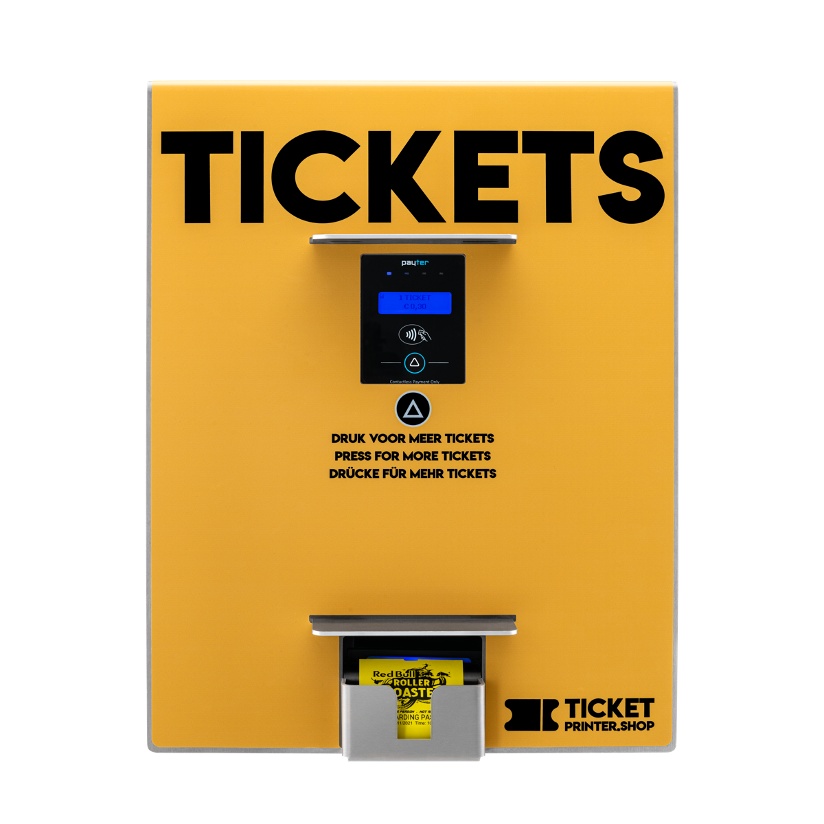 BlackBox cloakroom ticket printer information