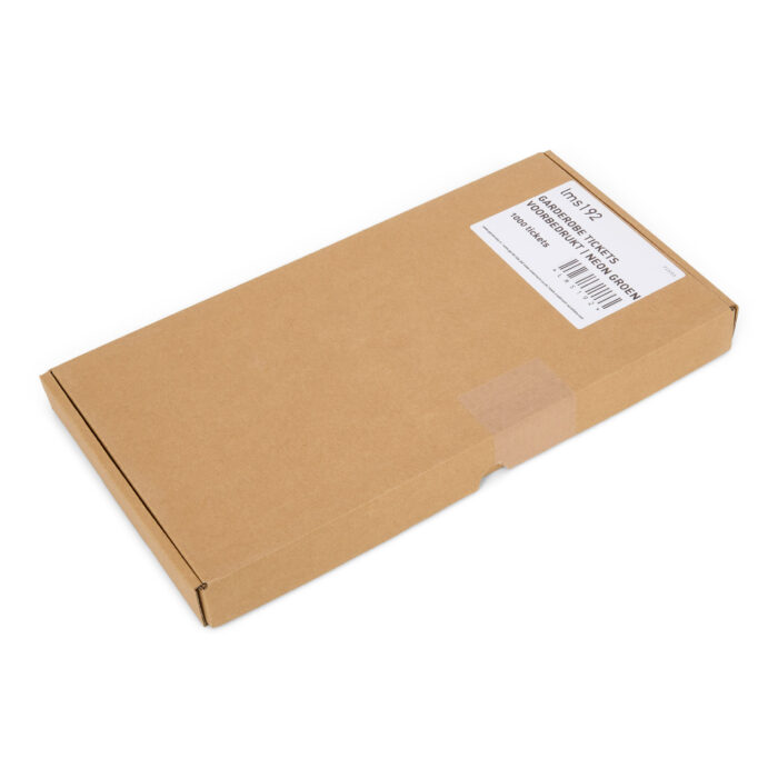 Buy mirror silver cloakroom tickets | coat check ticket No. 1 through 1000